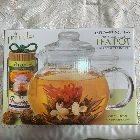 Primula | Kitchen | Primulanib 4oz Glass Teapot Wloose Tea ...